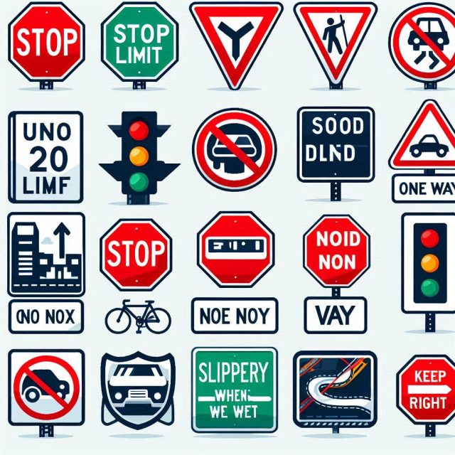20 Rambu Lalu Lintas dalam Bahasa Inggris